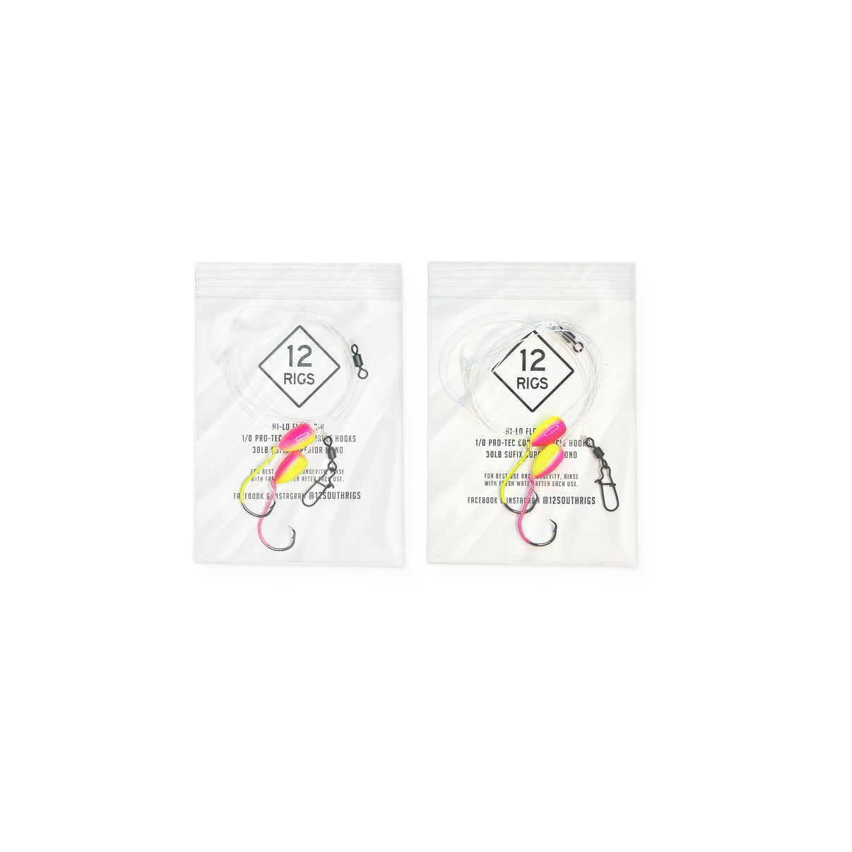 Pro-Tec Coated 'Pompano Candy' Pompano Surf Fishing Rigs – 12SouthRigs